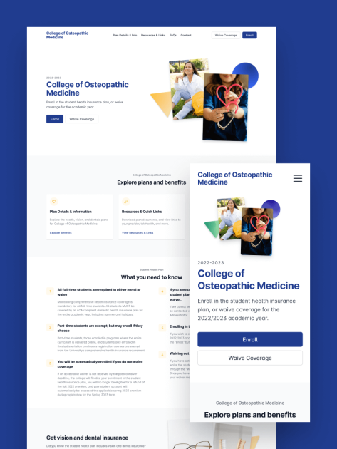 Healthcare & Life Sciences Websites | By the Pixel